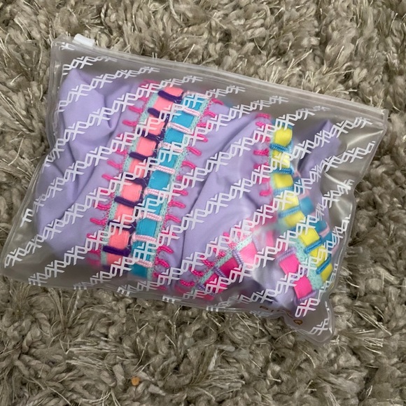 Pilyq | Swim | Pilyq Kids Lavander Rainbow Embroidered One Piece | Poshmark